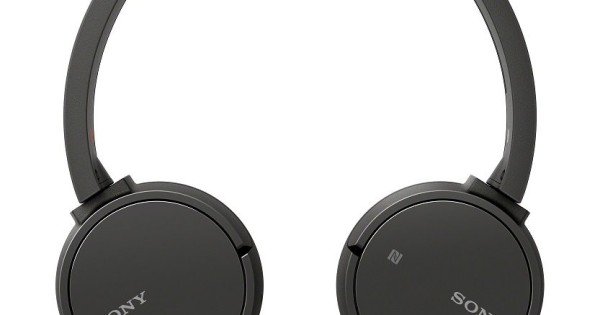 SONY WH-CH500/B Stamina Bluetooth Wireless Headphones On Ear With MicBlack