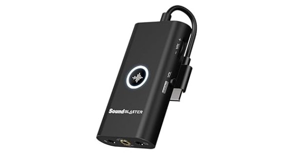 Creative Sound Blaster G3 USB-C External Gaming USB DAC and Amp
