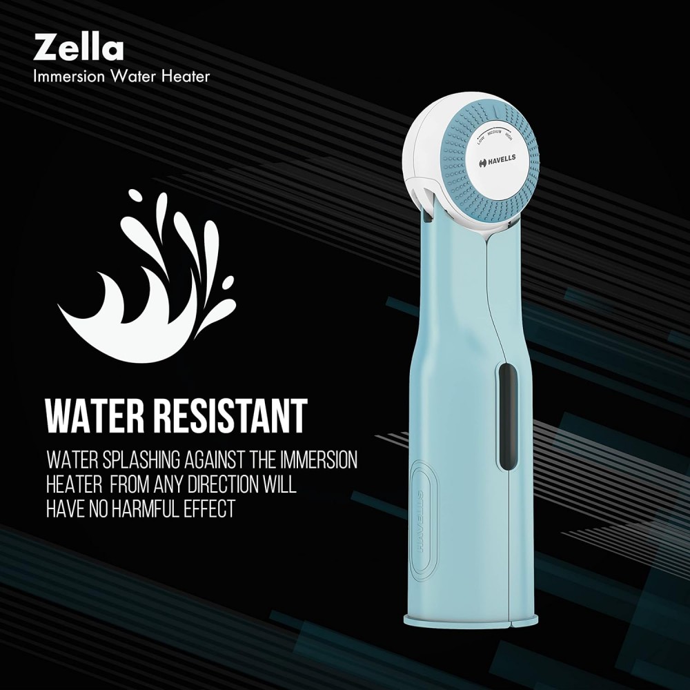 Havells Zella Automatic Cut Off Immersion Water Heater with Temperature ...