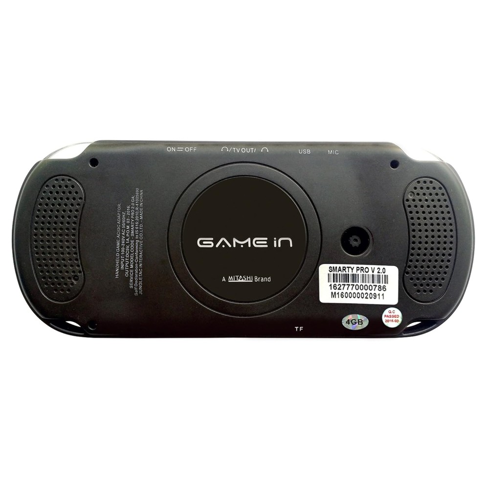 Mitashi Game In Smarty Pro 2.0 Plus and Play Handheld Gaming Console ...