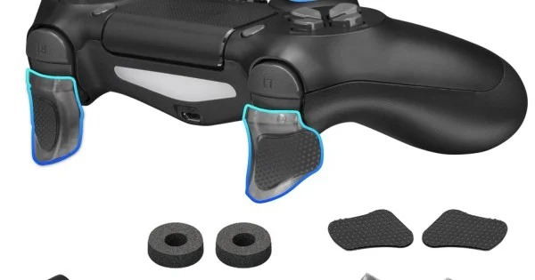 NiTHO FPS Gaming Kit for PS4 Controller, Customizing Enhancers Kit with ...