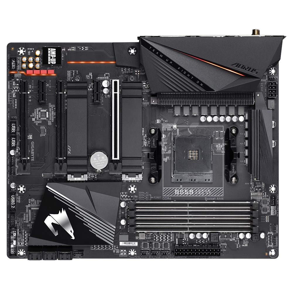 GIGABYTE B550 AORUS PRO AC Motherboard with True 12+2 Phases Digital ...