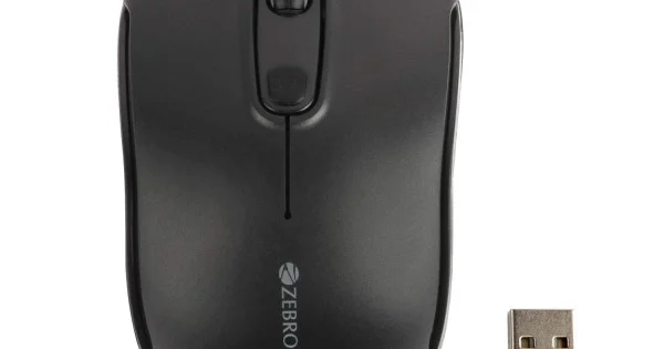 ZEBRONICS Zeb-Dash Plus 2.4GHz High Precision Wireless Mouse with up to ...