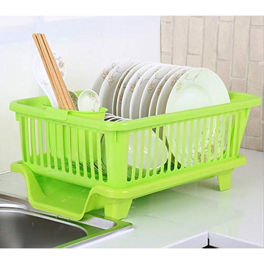 ROKOO Omkar s 3 in 1 Kitchen Sink Dish Drainer Drying Rack Utensils ...