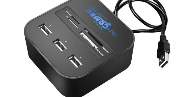 Protokart,All in One USB Hub Combo, 3 USB ports, all in one card reader ...